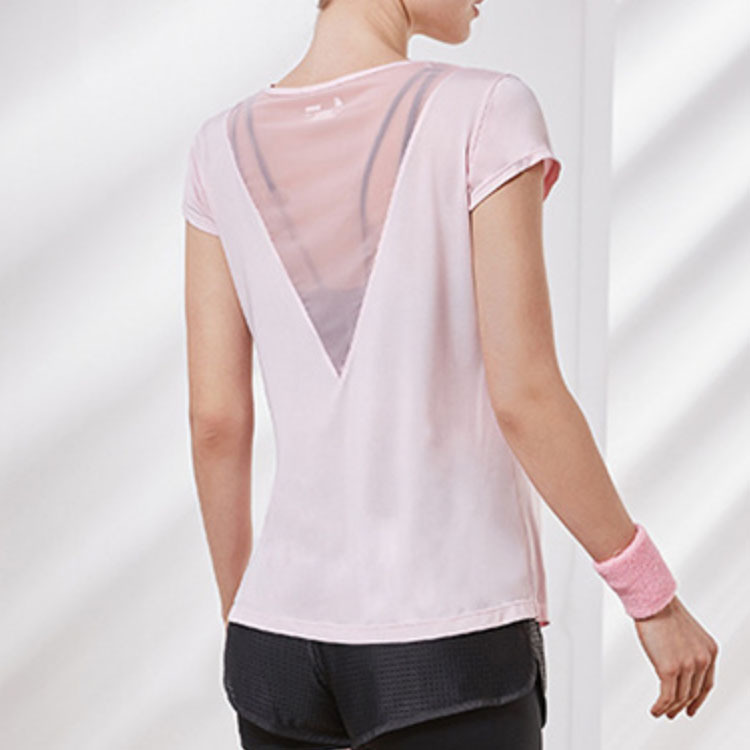 OmmyGod! Be Enchanted Meshed top Pink, Women's Fashion, Activewear on ...