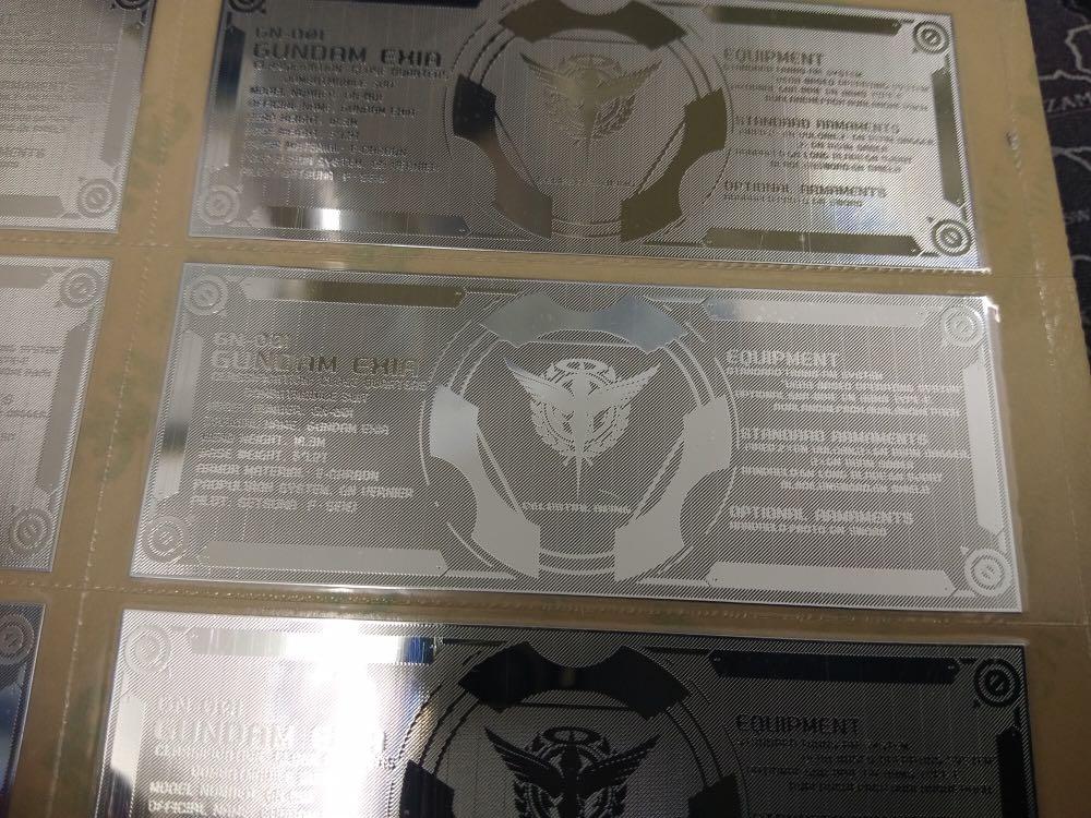 PG Unicorn Gundam Metal Sticker for base stand 1/60, Hobbies & Toys ...