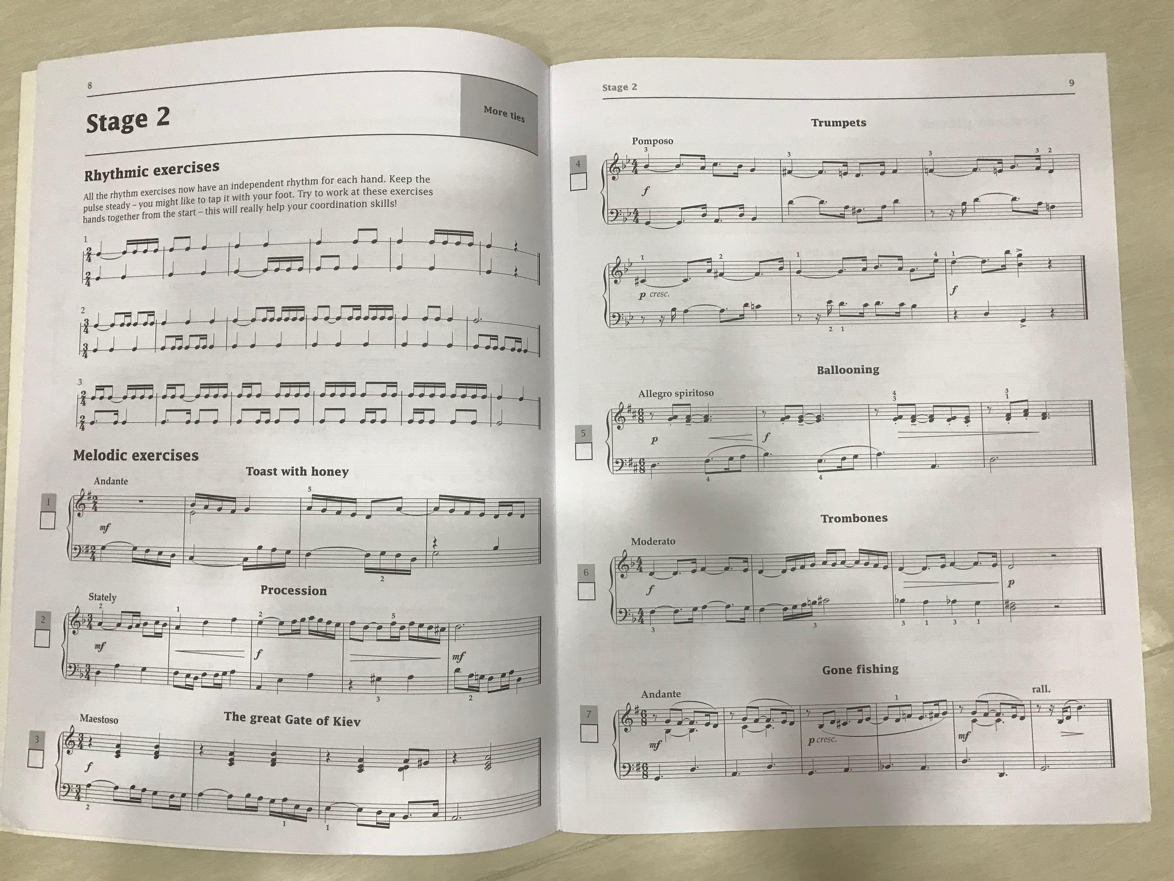 Piano Grade 6 Improve your sight reading Paul Harris, Hobbies & Toys ...