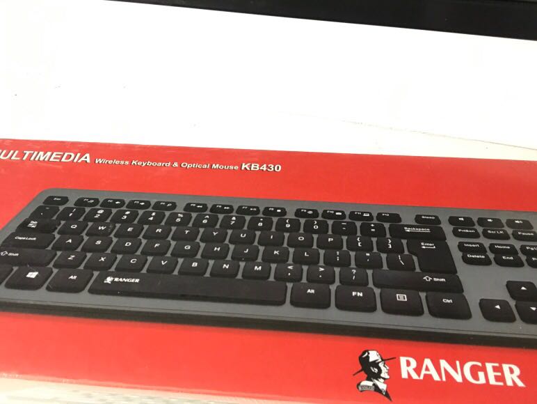 Ranger wireless keyboard, Computers & Tech, Parts & Accessories ...