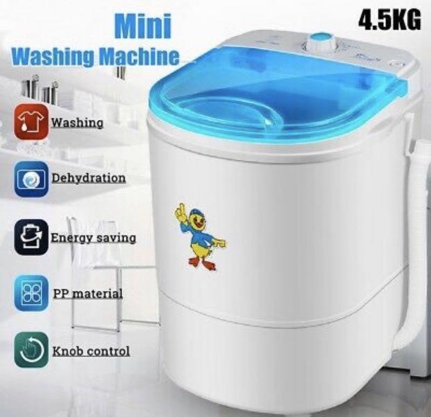 Ready New Stock - Single Barrel Mini Washing Machine For Small Infant ...