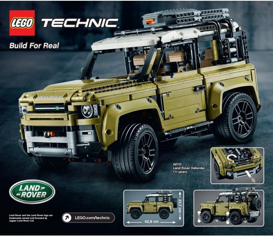 LEGO Technic 42110 Land Rover Defender, Hobbies & Toys, Toys & Games on ...