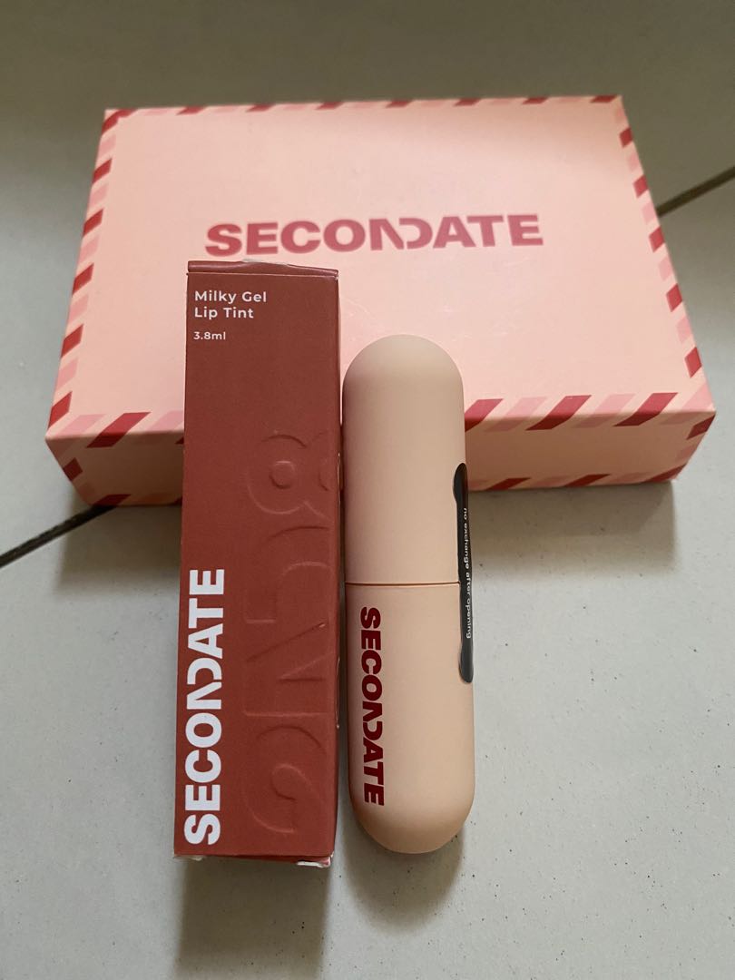 Ready stock secondate picnic milky gel lip tint, Kesehatan & Kecantikan ...