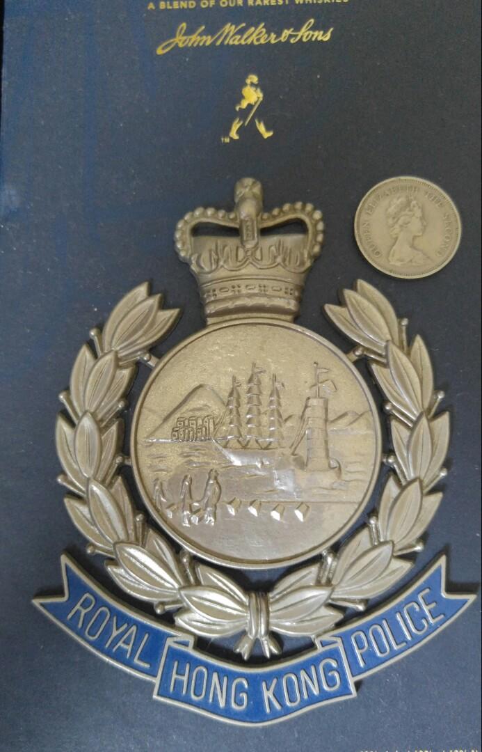 RHKP皇家香港警察大徽章(金屬約 12.5 cmx10cm)絶版, 興趣及遊戲, 收藏品及紀念品, 郵票及印刷品 - Carousell