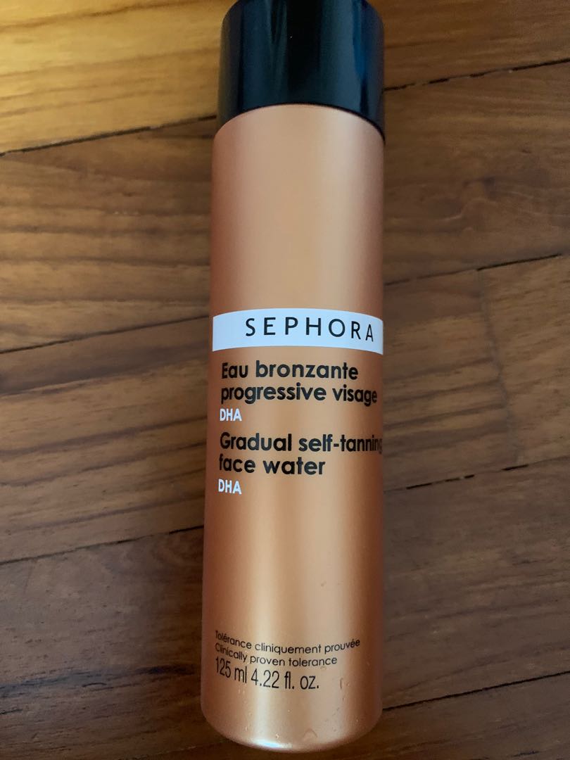 Sephora Gradual self tanning face water 125ml, Beauty & Personal Care ...