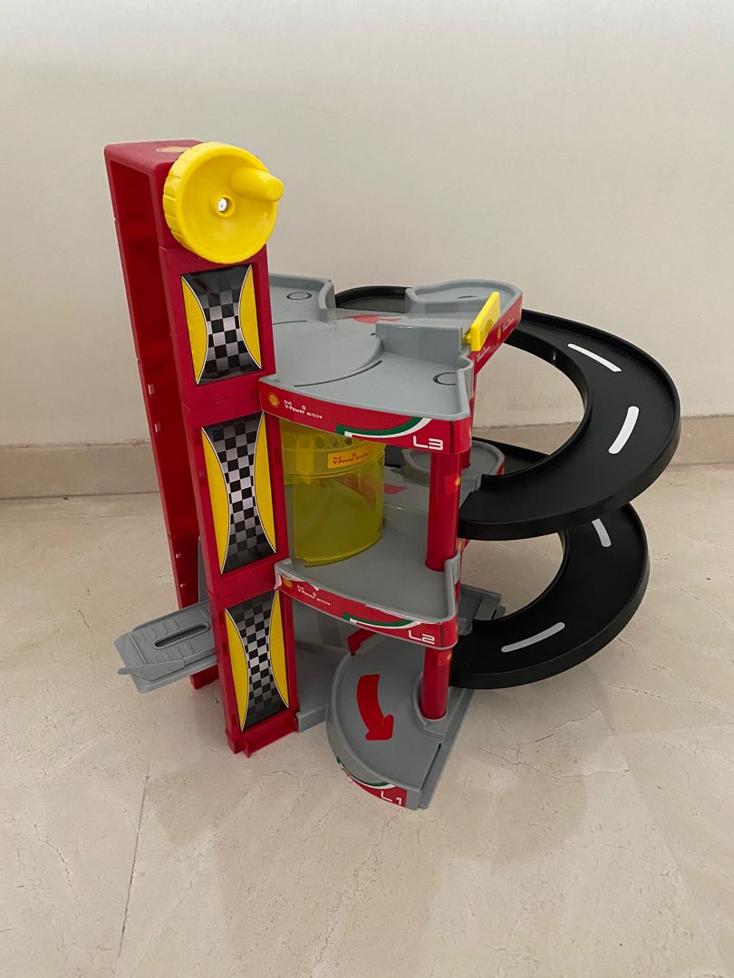 Shell Ferrari Parking Garage Playset, Hobbies & Toys, Toys & Games on ...