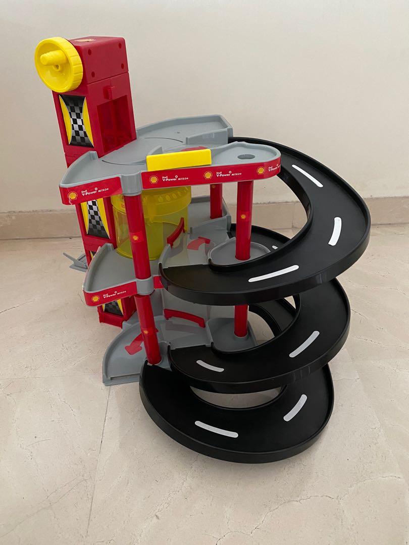 Shell Ferrari Parking Garage Playset, Hobbies & Toys, Toys & Games on ...