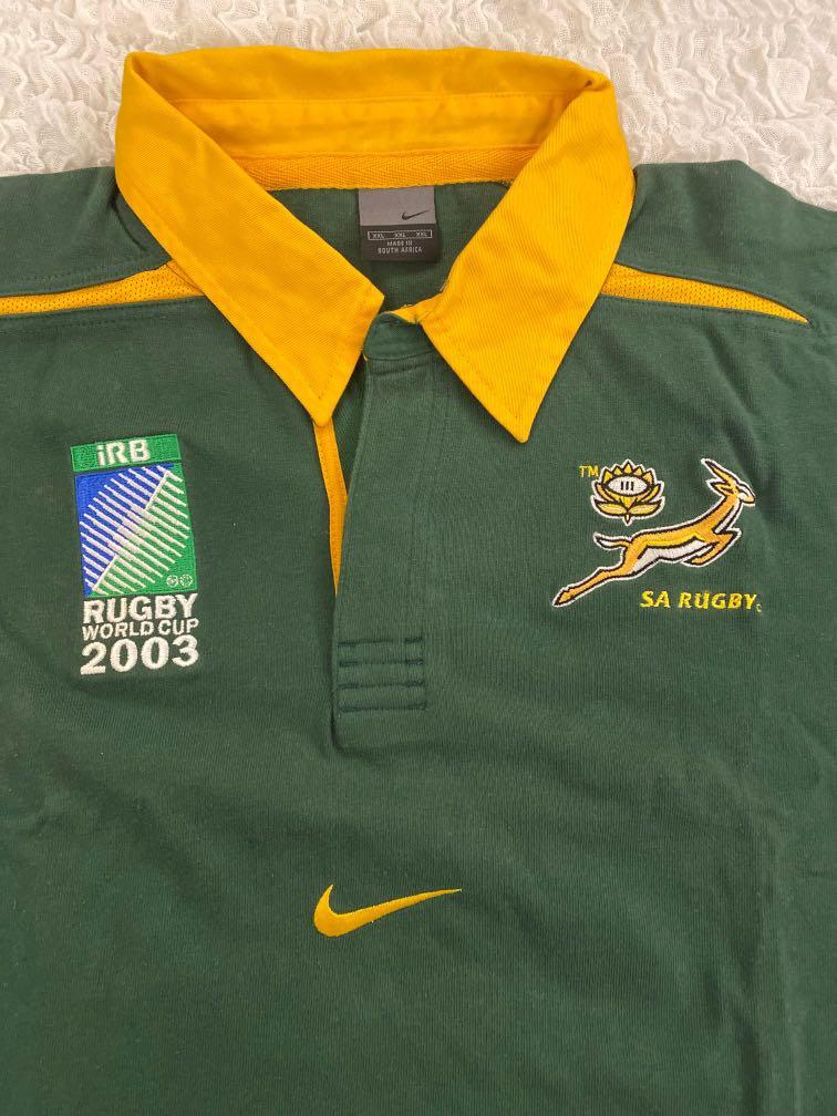 South Africa Rugby Shirt, Men's Fashion, Activewear on Carousell