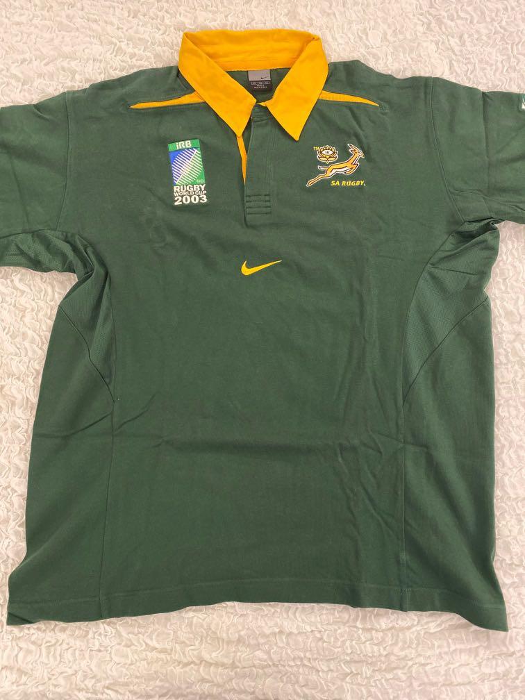 South Africa Rugby Shirt, Men's Fashion, Activewear on Carousell