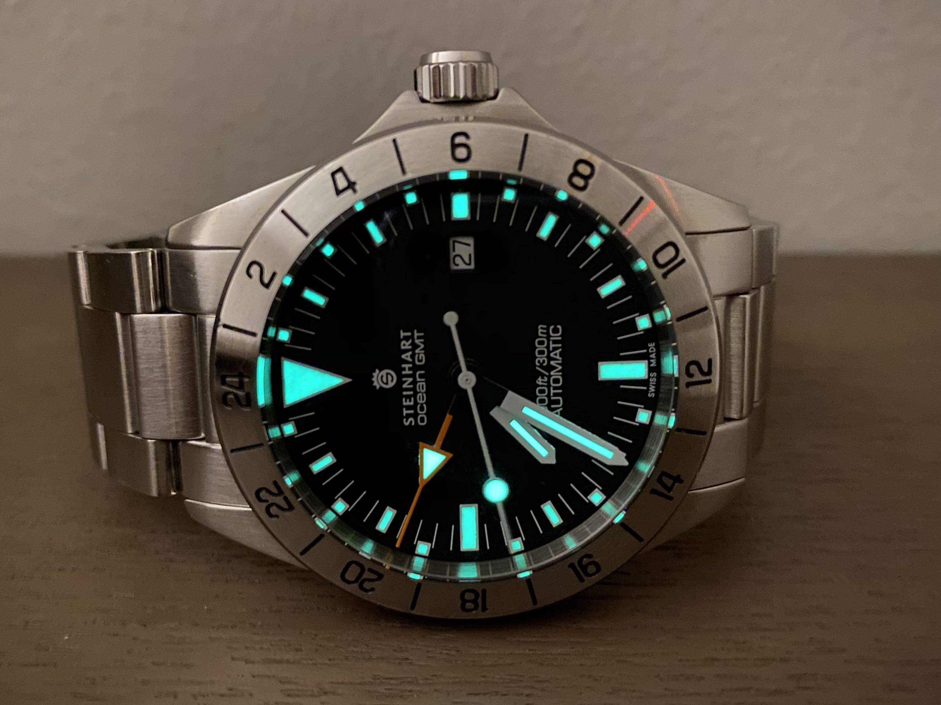 Steinhart Ocean Vintage GMT Mark I, Luxury, Watches on Carousell