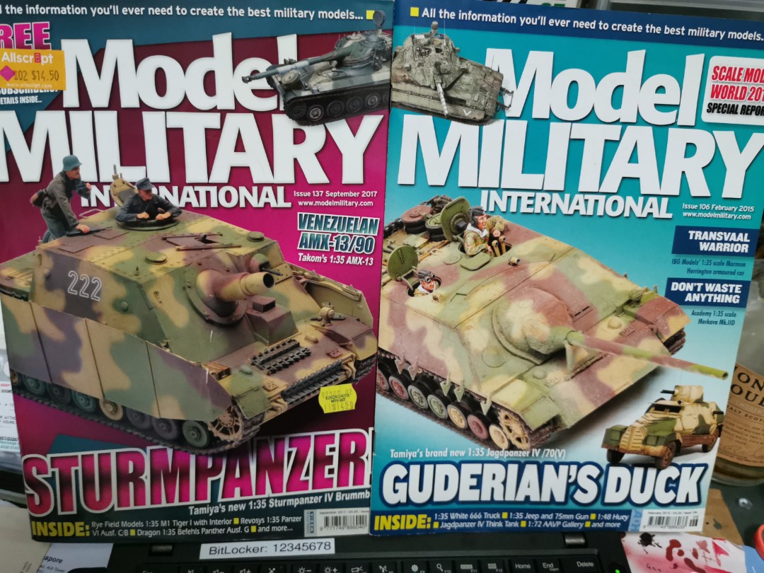 Tamiya Model Military Magazine, Hobbies & Toys, Books & Magazines ...