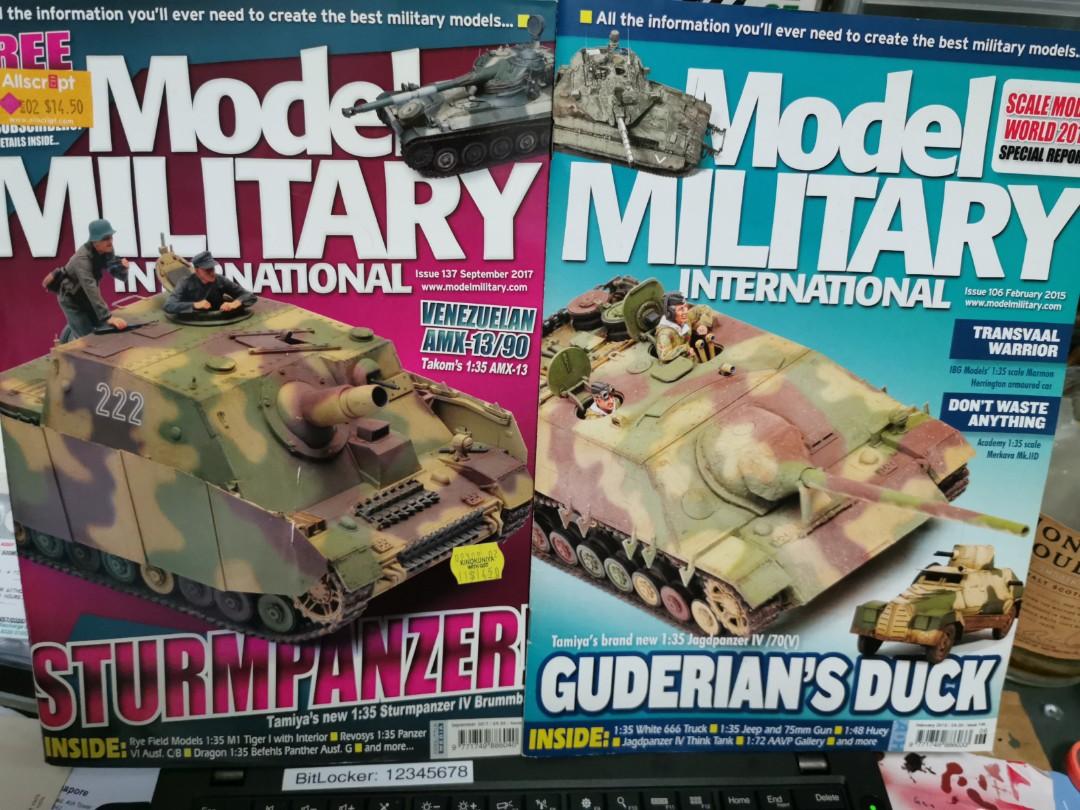 Tamiya Model Military Magazine, Hobbies & Toys, Books & Magazines ...