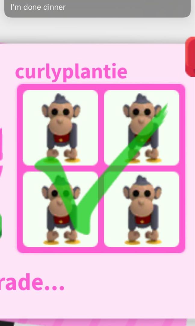 Toy monkey bundle - Roblox adopt me pets, Video Gaming, Gaming ...