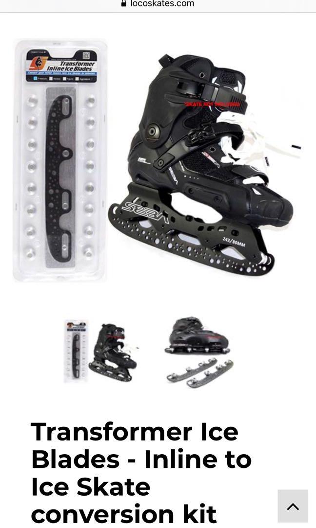 Transformer ice blade, Sports Equipment, Sports & Games, Skates ...