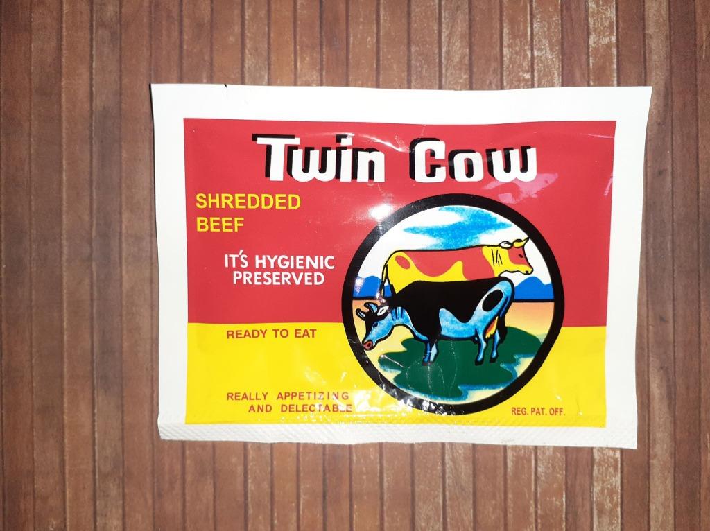Twin Cow Dried Beef (Box of 10), Food & Drinks, Local Eats on Carousell