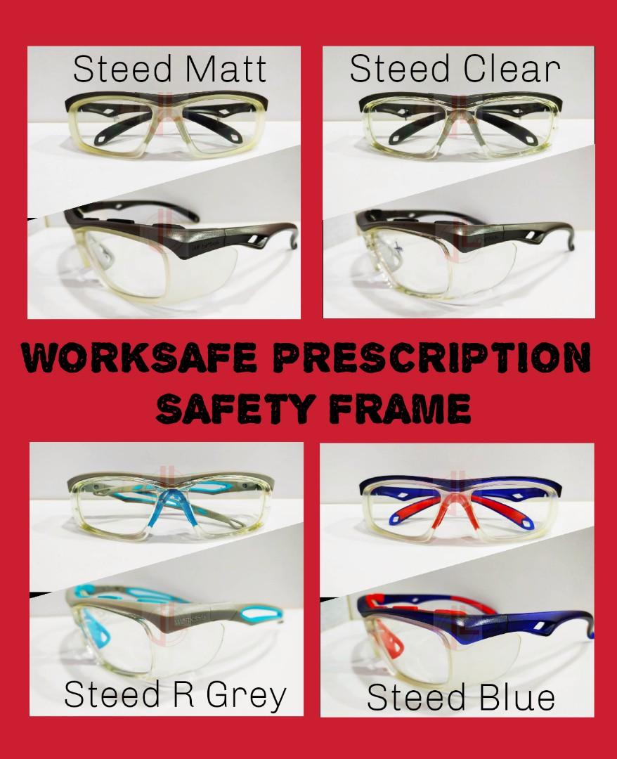 Updated Worksafe Prescription Safety Frames models design, Men's ...
