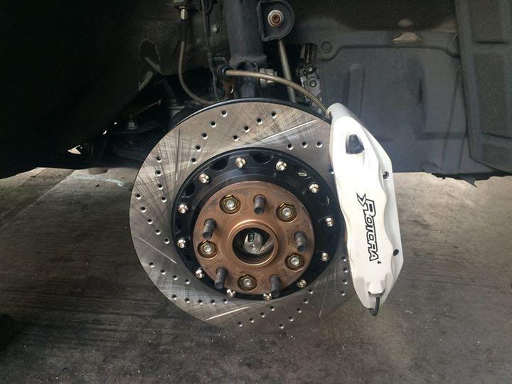 Used Rotora 4pot big brake kit, Car Accessories, Accessories on Carousell