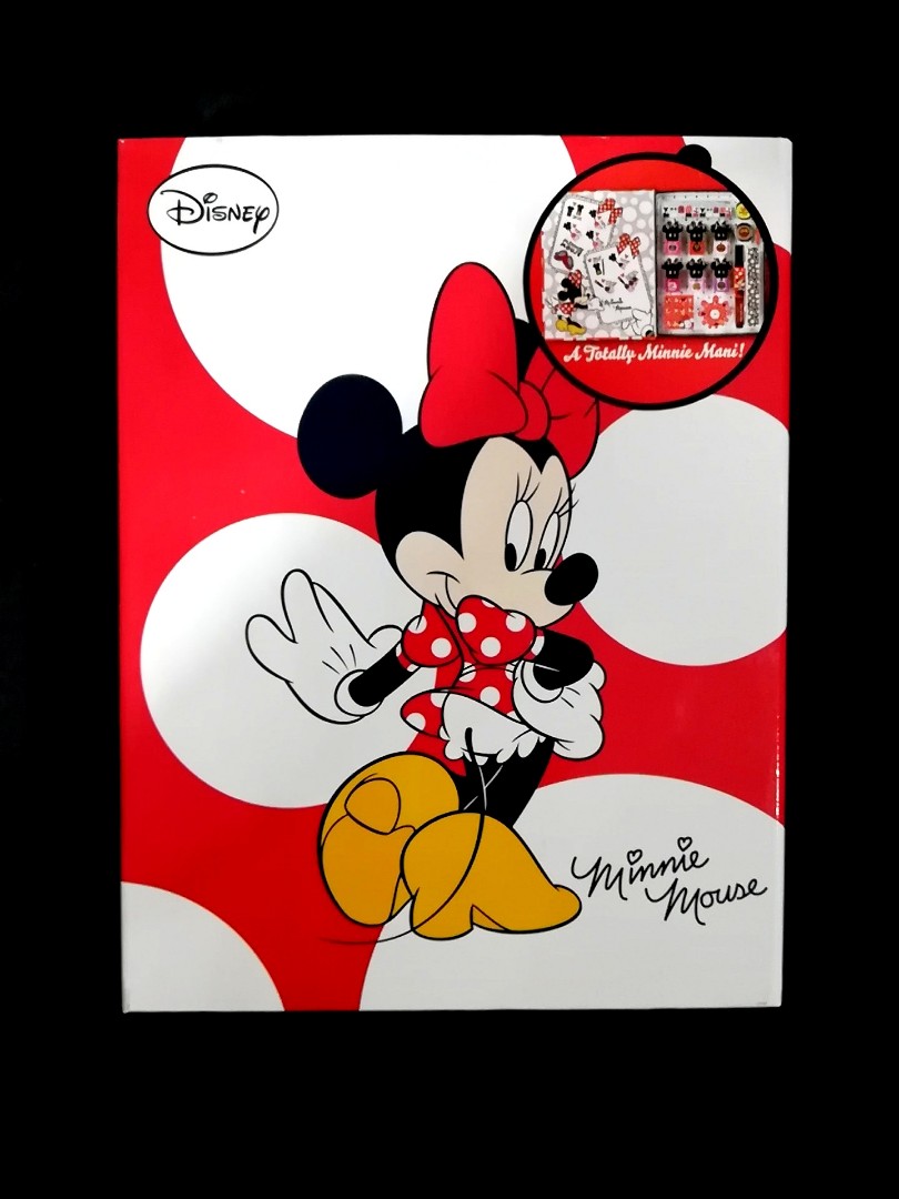 Disney Minnie Mouse Nail Art Set, Hobbies & Toys, Toys & Games on Carousell