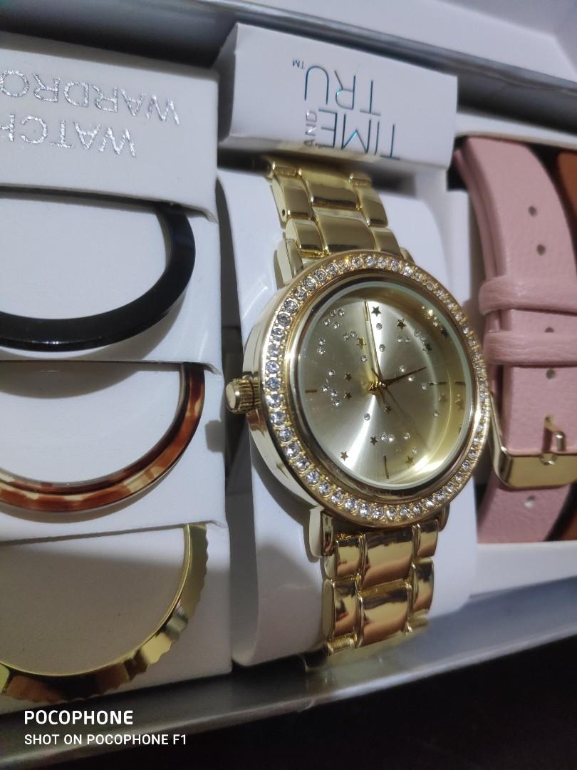 Womens watch set from USA time tru brand, Women's Fashion, Watches ...