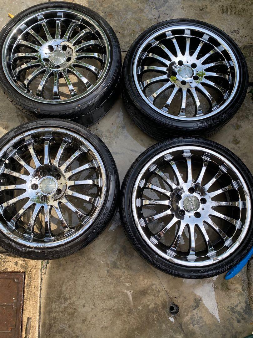 19 inch made in Japan sport rim, Auto Accessories on Carousell