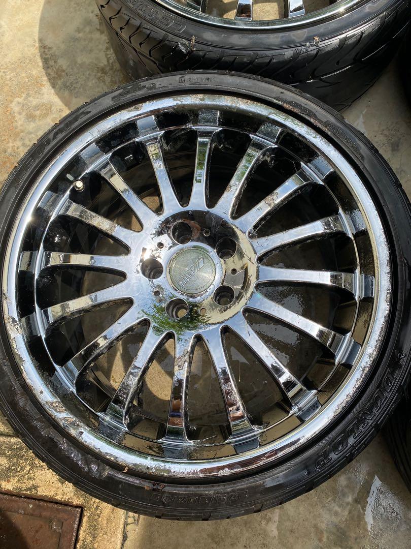 19 inch made in Japan sport rim, Auto Accessories on Carousell