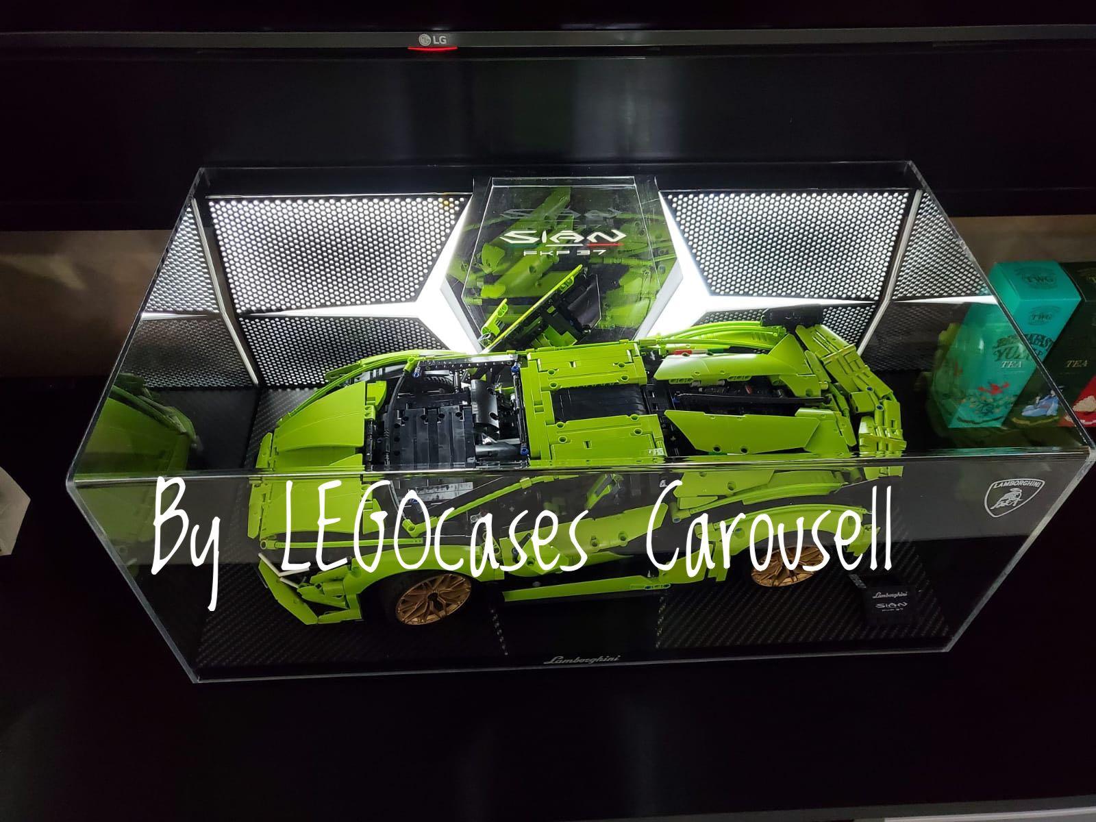 LEGO® Technic™ 42115 Lamborghini Sian FKP 37 acyclic display Case and ...