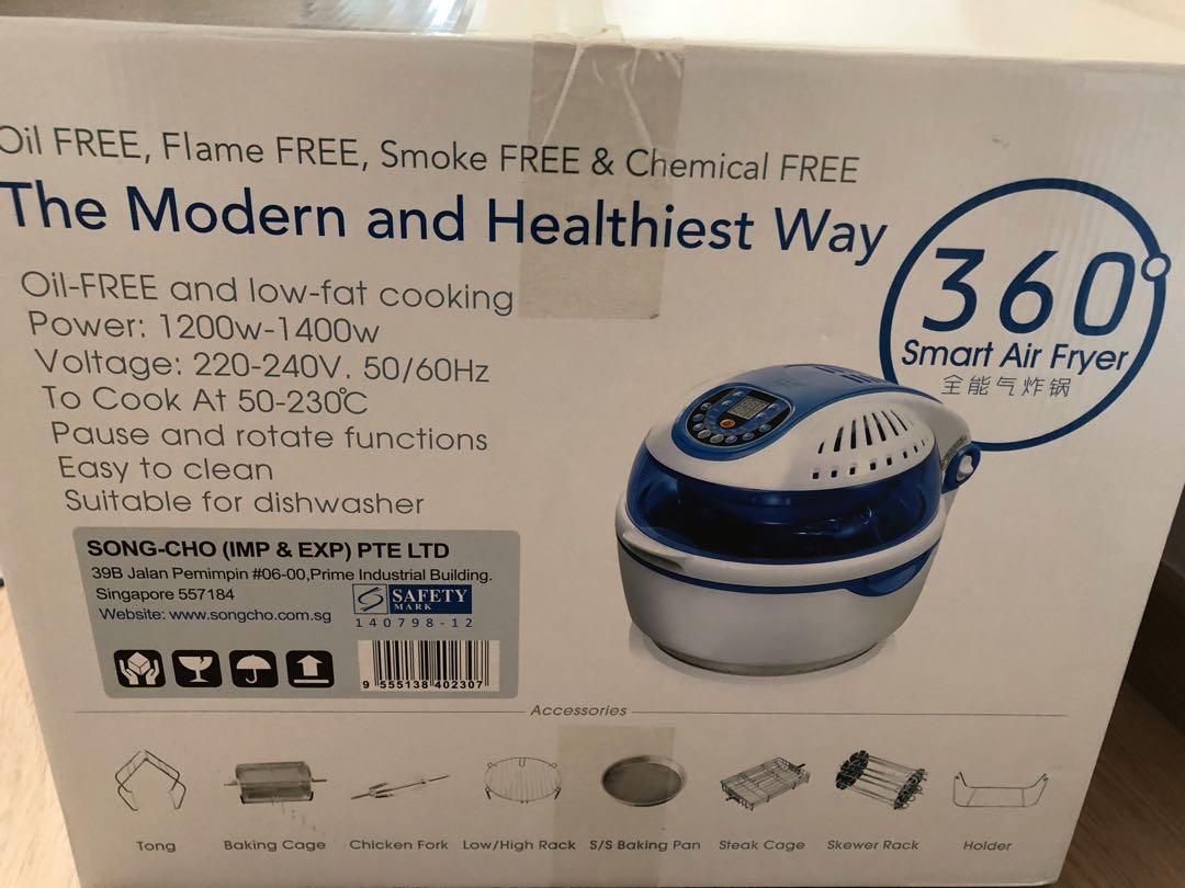 360 Smart air fryer, TV & Home Appliances, Kitchen Appliances, Cookers ...