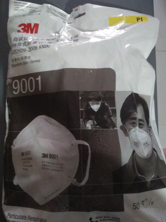 3M™ Particulate Respirator 9001 ON HAND UP TO 700 PCS, Beauty ...