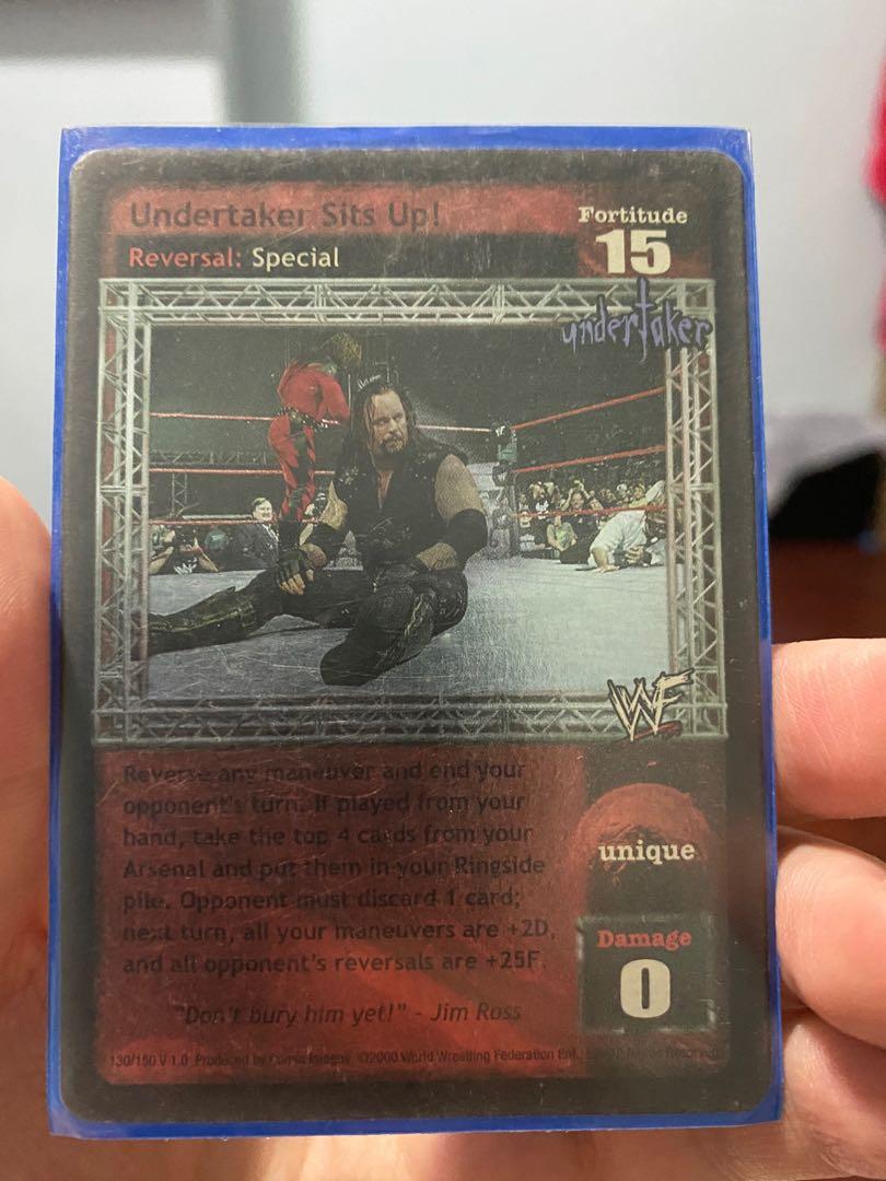 [5 Rare V1.0 first print] Undertaker Full Set 21 Cards , Hobbies & Toys ...