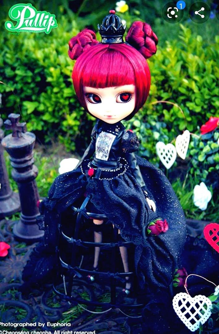 全場至平 紅心女皇 仲要靚盒 珍藏級 再加 宣傳A4海報 日版 Pullip Lunatic Queen Red Heart 普利普 娃娃 ...
