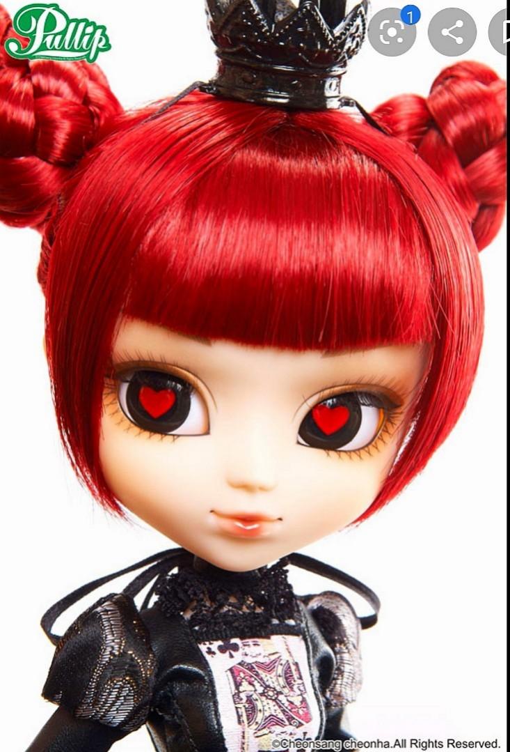 全場至平 紅心女皇 仲要靚盒 珍藏級 再加 宣傳A4海報 日版 Pullip Lunatic Queen Red Heart 普利普 娃娃 ...