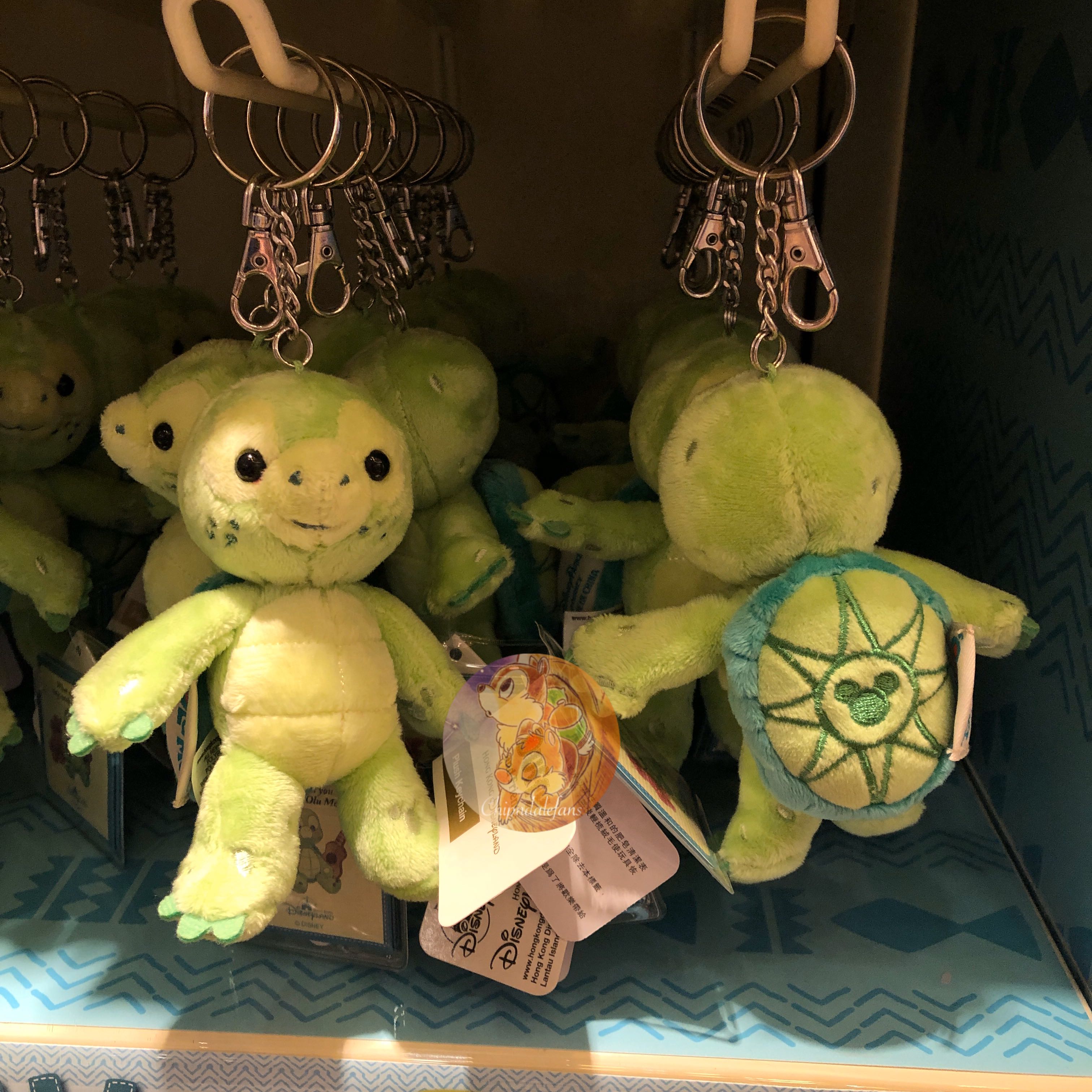 香港迪士尼樂園 Hong Kong Disneyland Duffy & Friends ~ 小海龜 Olu Mei 奧樂米拉公仔掛飾匙扣 ...