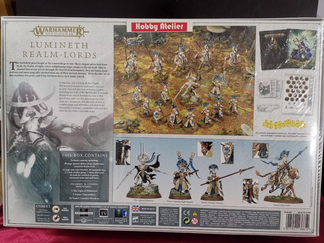 Age of Sigmar - Lumineth Realm-lords Army Set, Hobbies & Toys, Toys ...