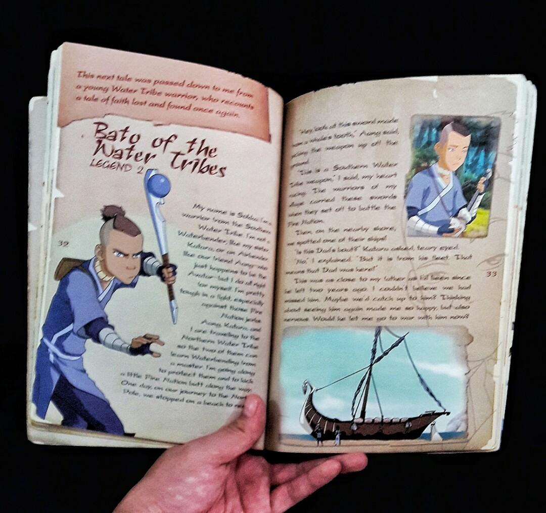 Avatar The Last Airbender: The Lost Scrolls (Preloved), Hobbies & Toys ...