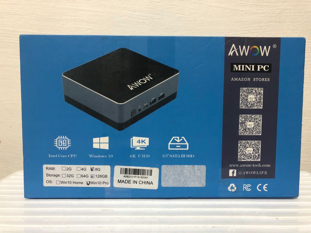AWOW MINI PC NY SERIES, TV & Home Appliances, TV & Entertainment ...