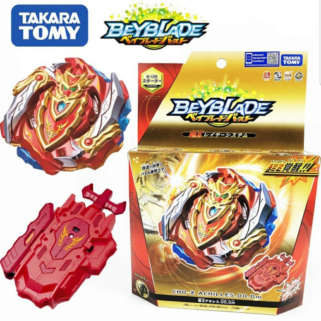 B-129 Starter Cho-Z Achilles 00 Dimension /Takara Tomy Beyblade Burst ...