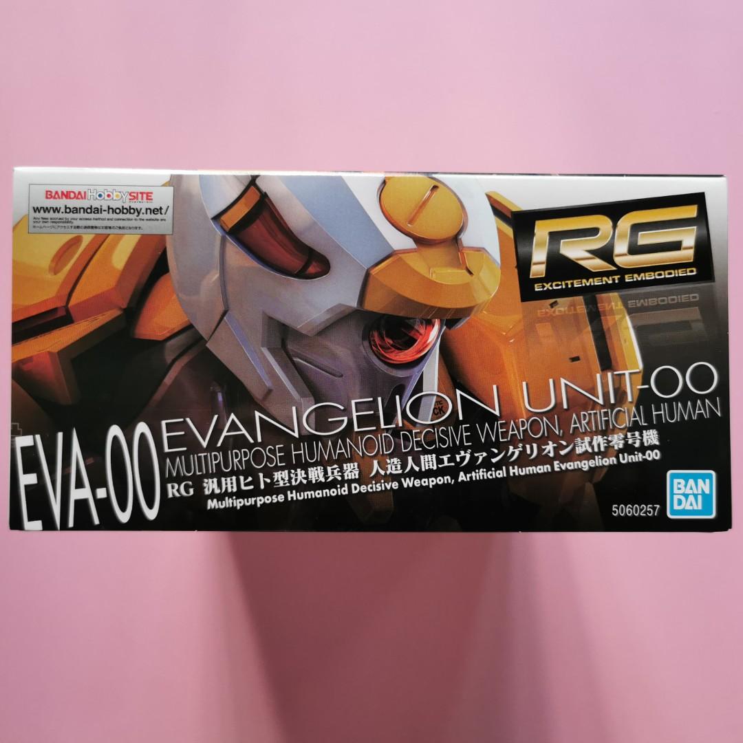Bandai RG Evangelion Unit-00 新世紀福音戰士 EVA-00 試作零號機, 興趣及遊戲, 玩具 & 遊戲類 ...