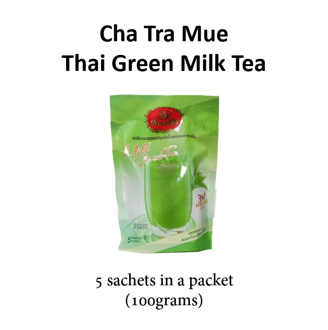 Cha Tra Mue Thai Green Milk Tea (5 Sachets pack), Food & Drinks ...