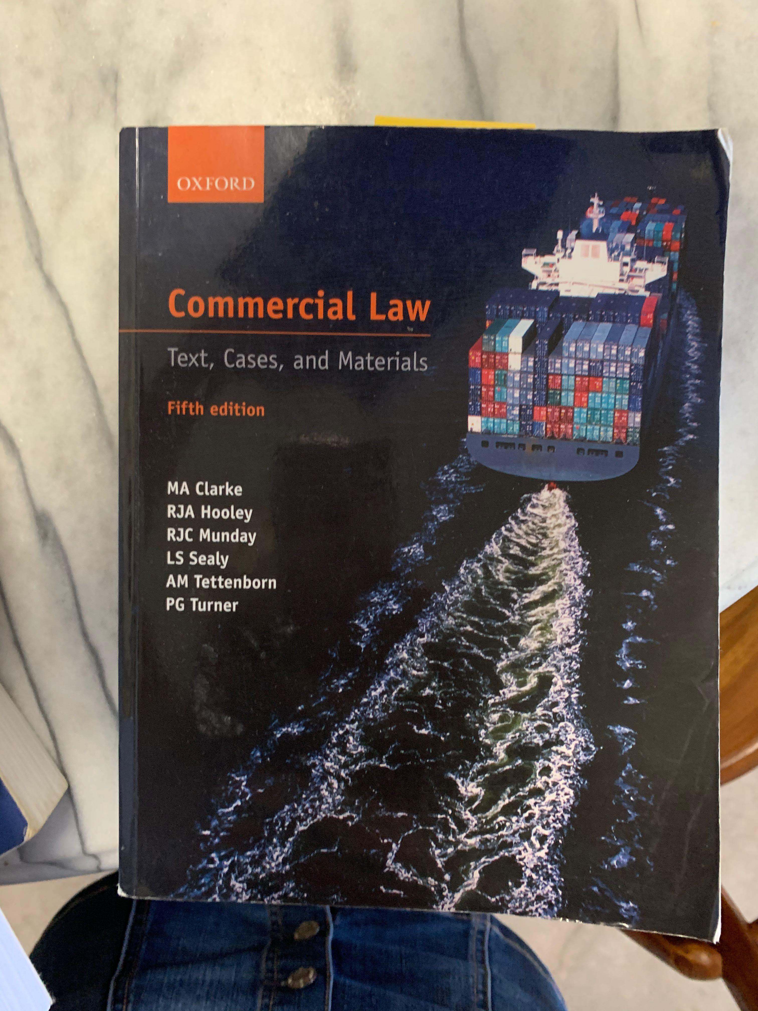 Commercial Law Text, Cases and Materials (5th Edition), Computers ...