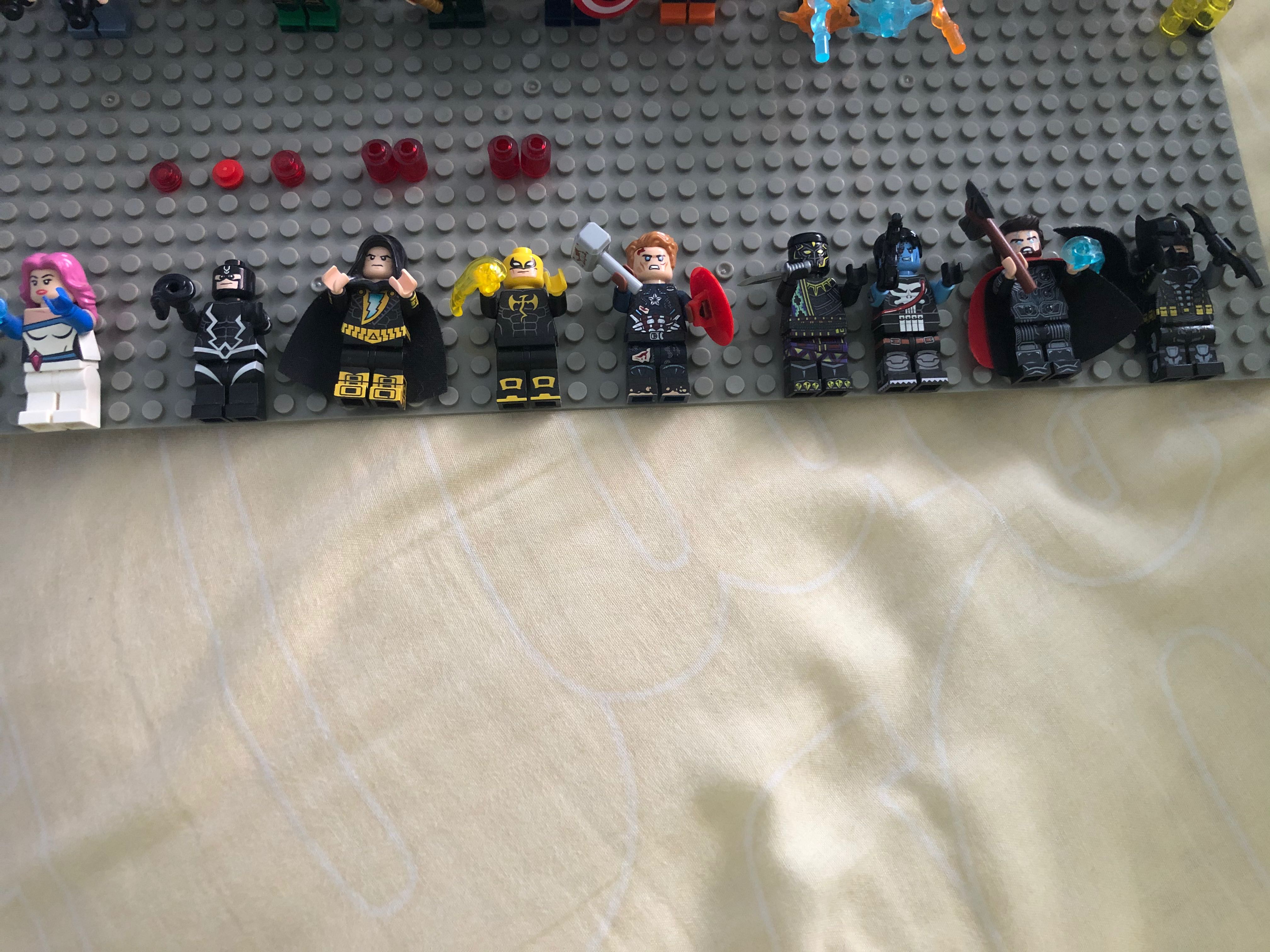 Custom Marvel Lego Figurines, Hobbies & Toys, Toys & Games on Carousell