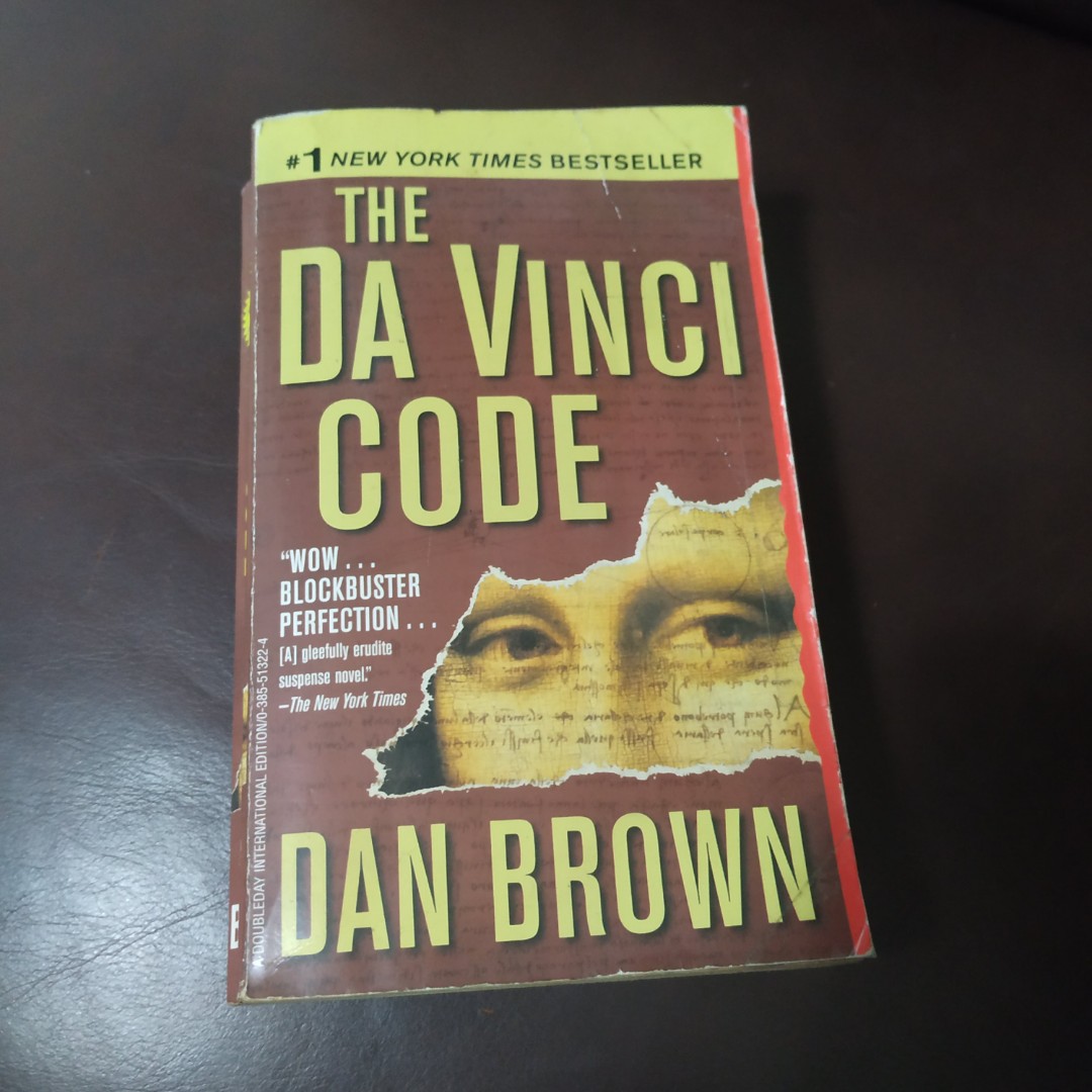 Da vinci code dan brown, 興趣及遊戲, 手作＆自家設計, 文具及工藝 - 畫作及印刷品 - Carousell