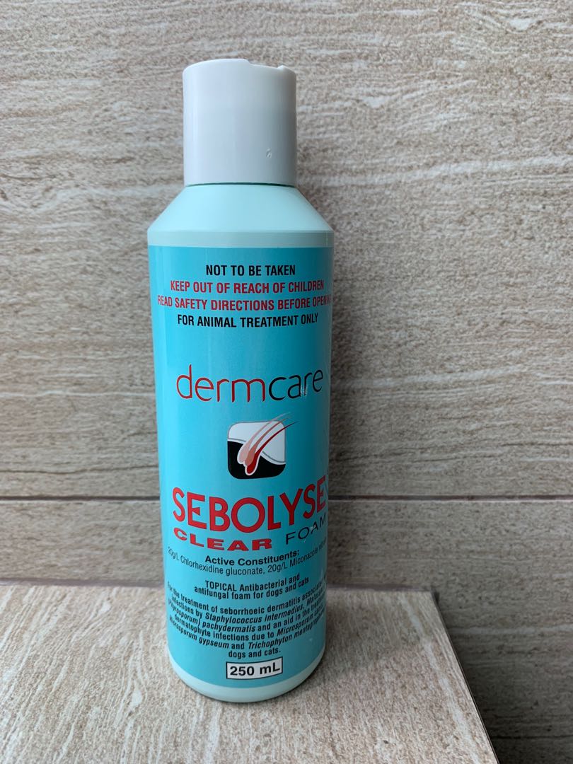 Dermcare Sebolyse Medicated Shampoo For Cats & Dogs, Pet Supplies ...