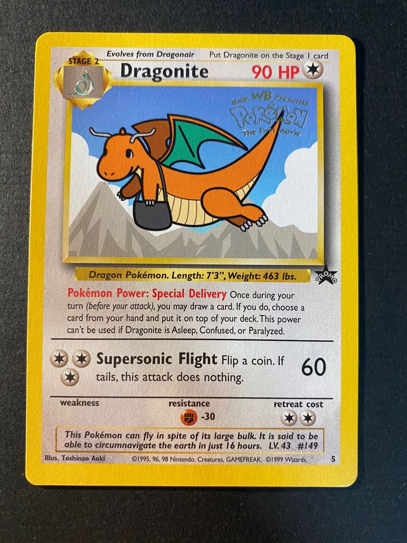 Dragonite promo 5, Hobbies & Toys, Toys & Games on Carousell