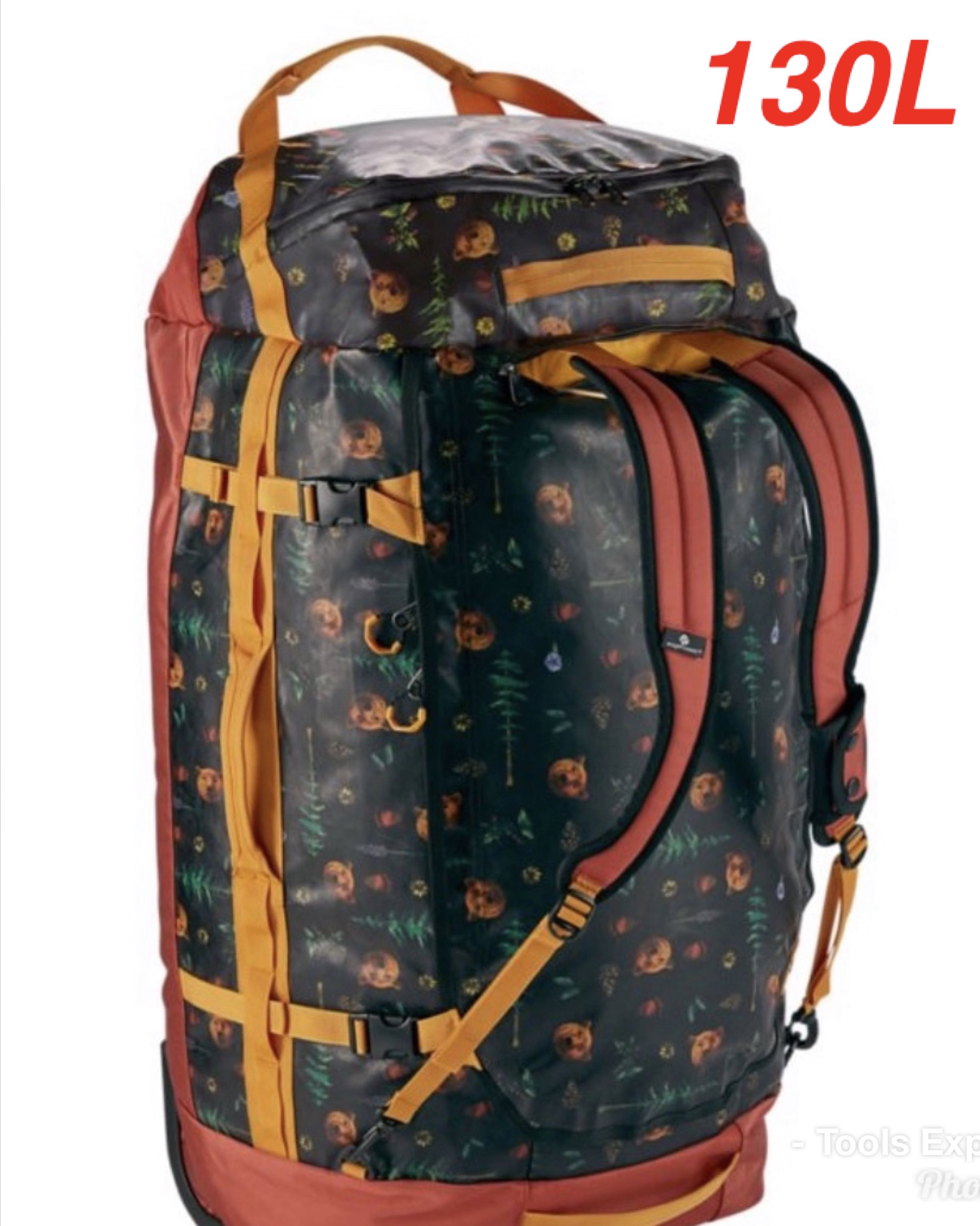 Eagle Creek Cargo Hauler Rolling Duffel of 130L/XL (Golden State Print ...