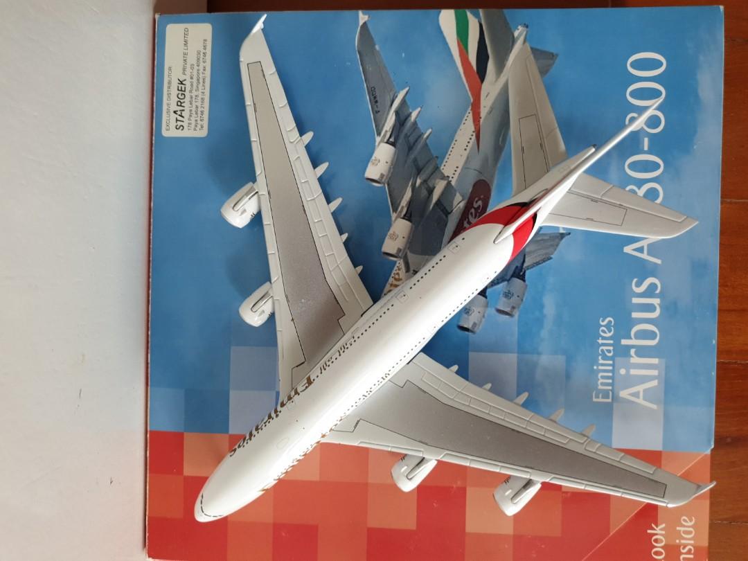 Emirates Airbus A380-800 model, Hobbies & Toys, Memorabilia ...