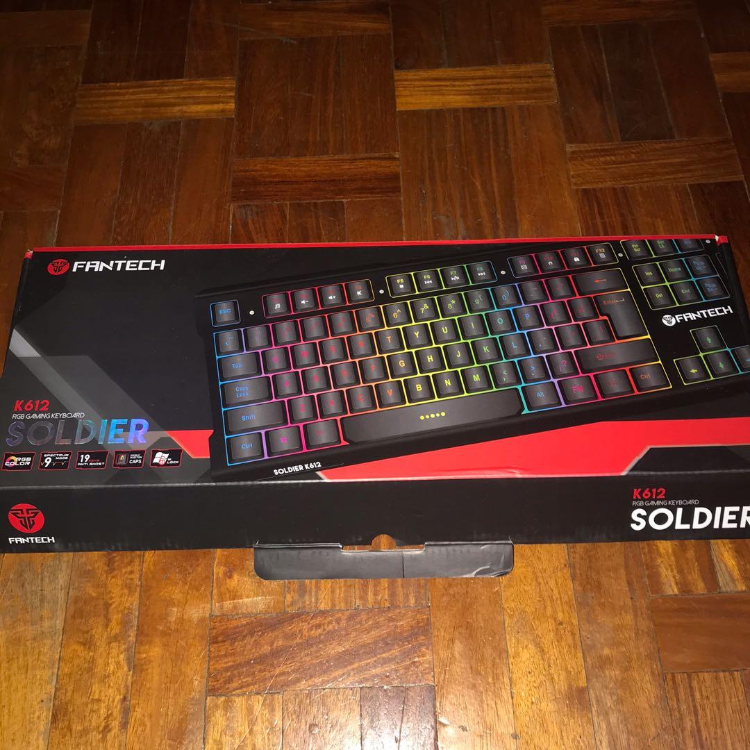 Fantech RGB Keyboard, Computers & Tech, Parts & Accessories, Computer ...