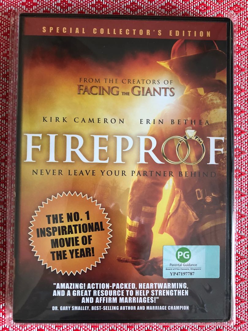 FIREPROOF the movie (DVD), Hobbies & Toys, Music & Media, CDs & DVDs on ...