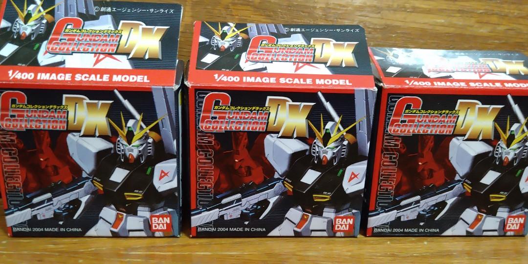 全新高達Gundam Collection DX盒蛋共3款, 興趣及遊戲, 玩具 & 遊戲類 - Carousell