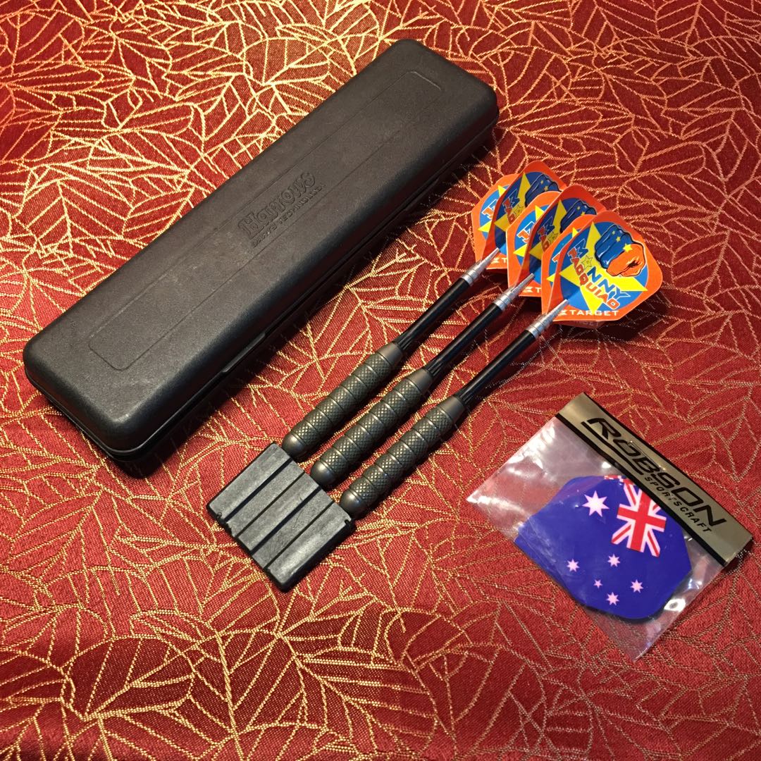 Original Harrows Assassin 29gR Dart Board Pins, Hobbies & Toys, Toys ...