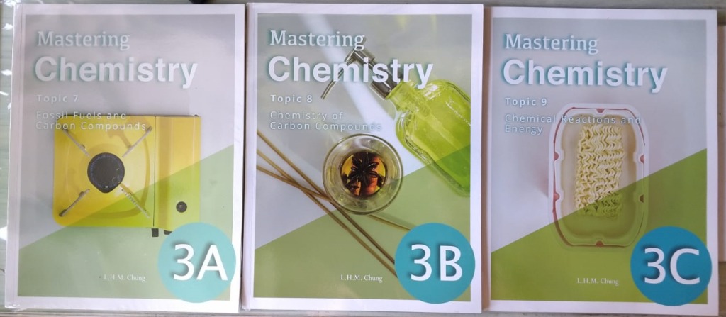 DSE Mastering Chemistry (Jing Kung 2019, brand new, 3A/3B/3C/4A/4B/5/8 ...